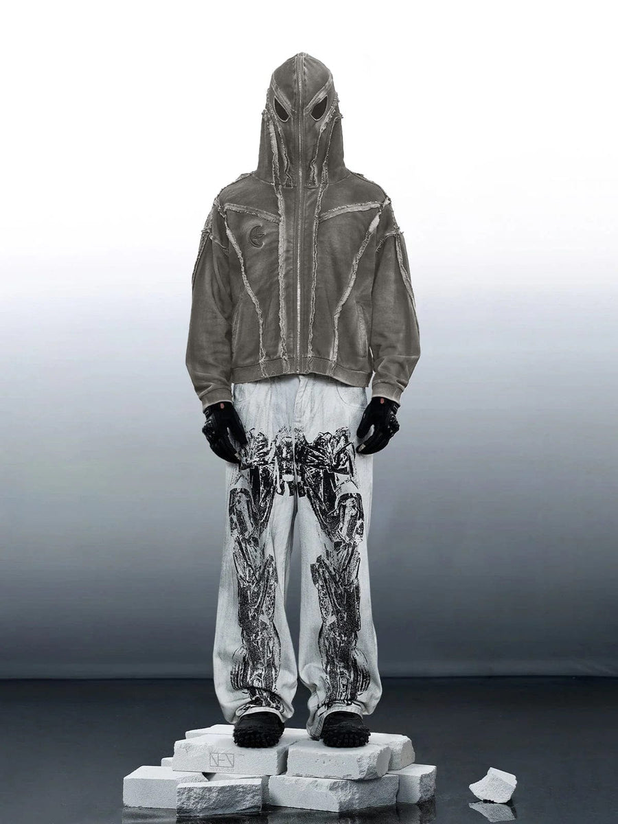 NEV Cut-Out Eye Hooded Jacket – nevstudio