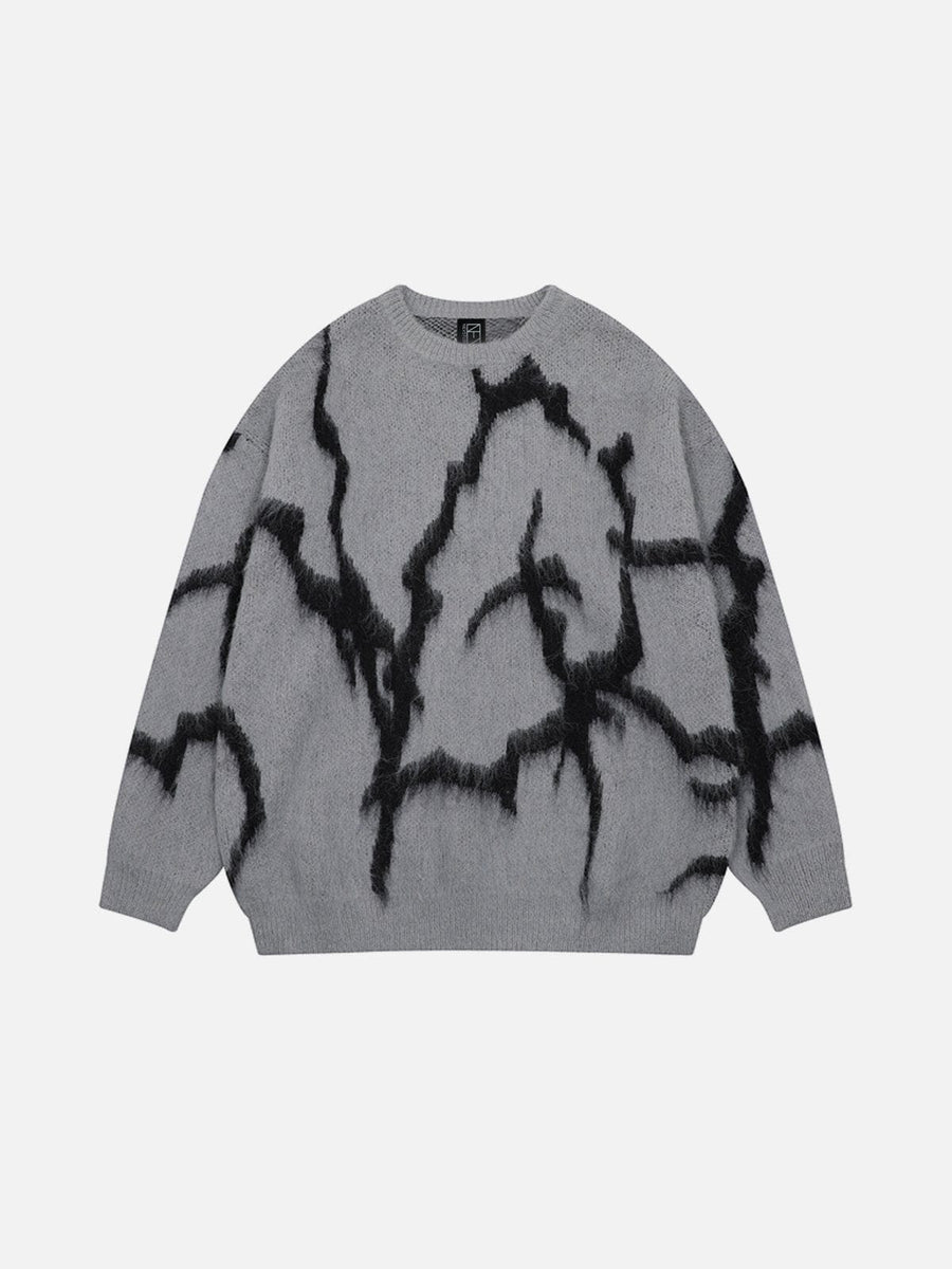 NEV Irregular Jacquard Graphic Sweater – nevstudio