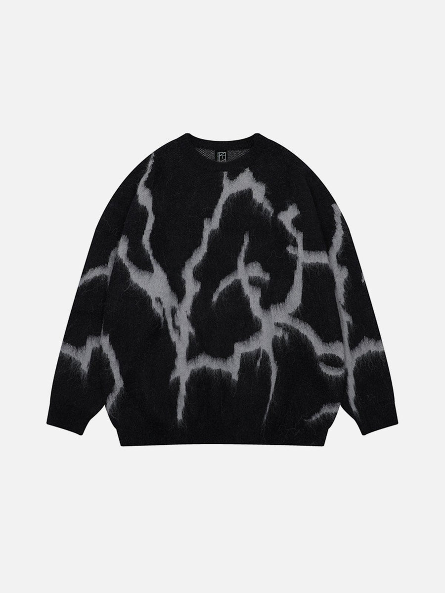 NEV Irregular Jacquard Graphic Sweater – nevstudio